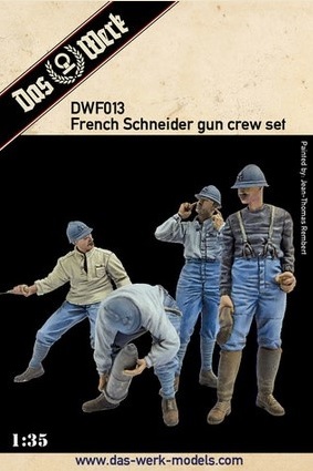 Das Werk F013 French Schneider Gun Crew Set