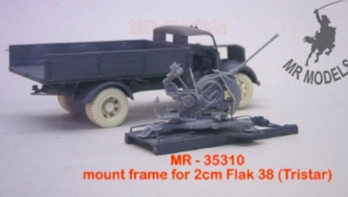 MR Modellbau 35310 Flak mount frame 2cm Flak 38 for Opel Blitz 3to.