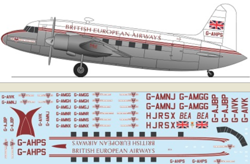 F-RSIN P4128 Vickers Viking - BEA