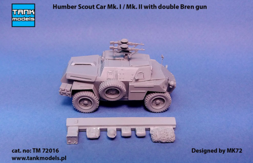 Tank Models Hobby Shop TM72016 Humber Scout Car Mk. I/ II
