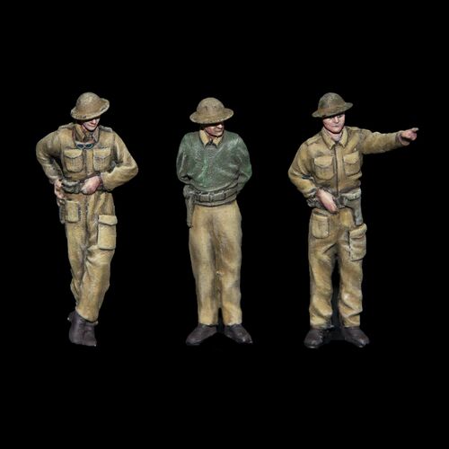 White Stork Miniatures F72015 British soldiers in North Africa