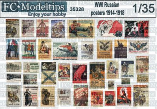 FC ModelTrend 35328 WWI Russian posters