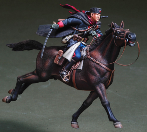 DEF Model DO35C08 WWII Russian Cossack Cavalry Officer