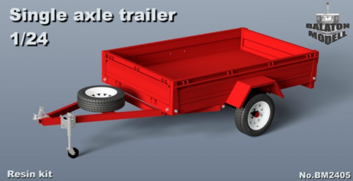 Balaton Modell BM2405 Single axle trailer