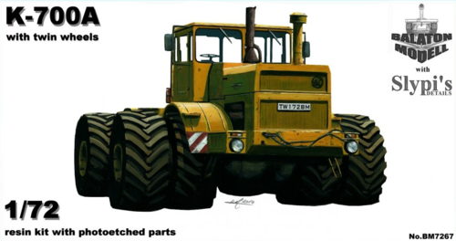 Balaton Modell BM7267 K-700A with twin wheels