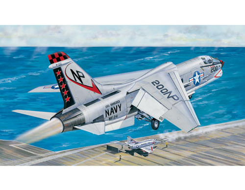 Trumpeter 02273 F-8J Crusader