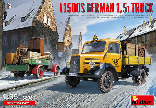 MiniArt 38051 L1500S German 1,5t Truck