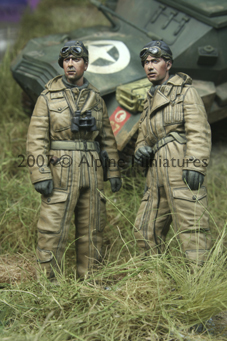 Alpine Miniatures 35050 WW2 British Tank Crew Set (2 figs)