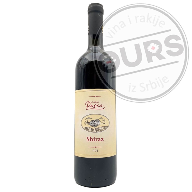 Vinarija Pešić Shiraz 0,75L
