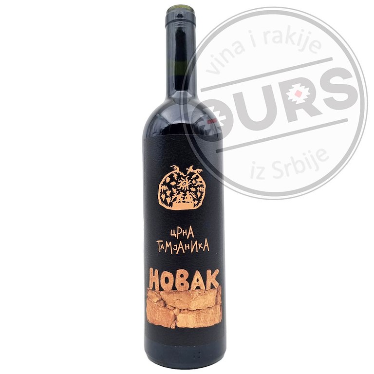 Vinarija Novak Crna Tamjanika 0,75L