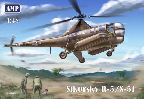 AMP 48002 Sikorsky R-5/S-51