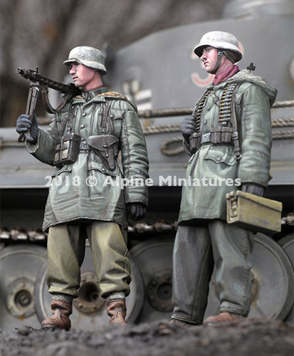 Alpine Miniatures 35258 WSS MG Team at Kharkov Set - 2 figs