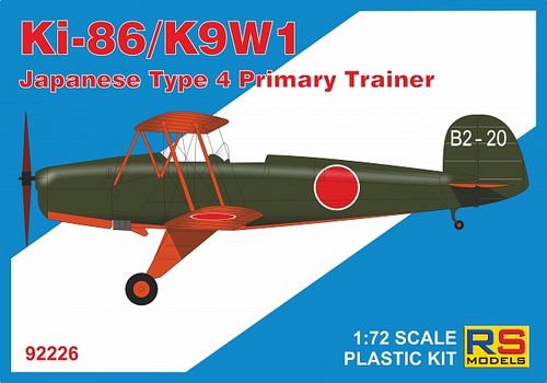 RS Models 92226 Ki-86/K9W1 Japanese Type 4 Primary Trainer