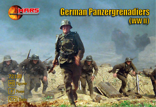 Mars 72108 German Panzergrenadiers (WWII)