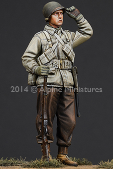 Alpine Miniatures 35185 WW2 US Infantry