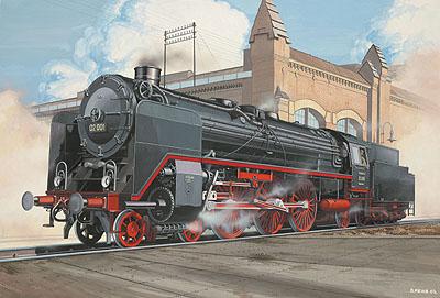 Revell 02171 Express Lok BR02 m.Tender 2'2'