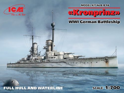 ICM S016 Kronprinz German Battleship