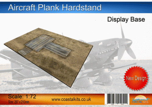 Coastal kits S103-72 Aircraft Plank Hardstand 297 x 210mm