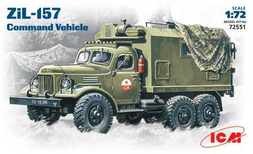 ICM 72551 ZIL-157 Soviet command vehicle