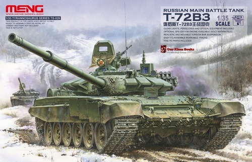 Meng Model TS028 Russian Tank T-72 B3