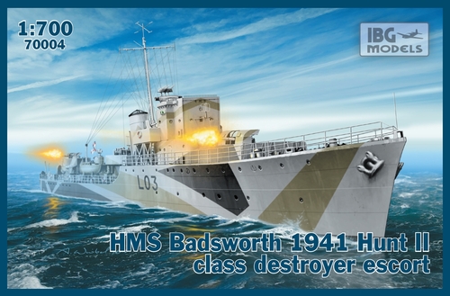 IBG 70004 HMS Badsworth 1941