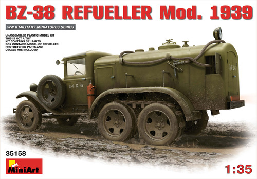 MiniArt 35158 BZ-38 REFUELLER Mod.1939