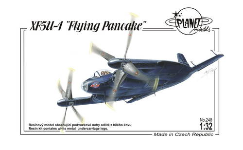 Planet Models 248 XF5U-1 Flying Pancake