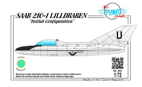 Planet Models 263 SAAB 210-I LILLDRAKEN "Initial Configuration"