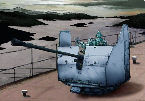 UM MT 657 37mm anti-aircraft gun mount automatic 70K
