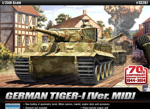 Academy 13287 German Tiger-I [Ver. Mid]