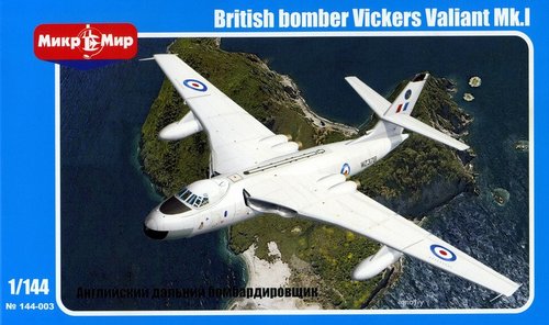 Mikromir 144-003 Vickers Valiant Mk.I