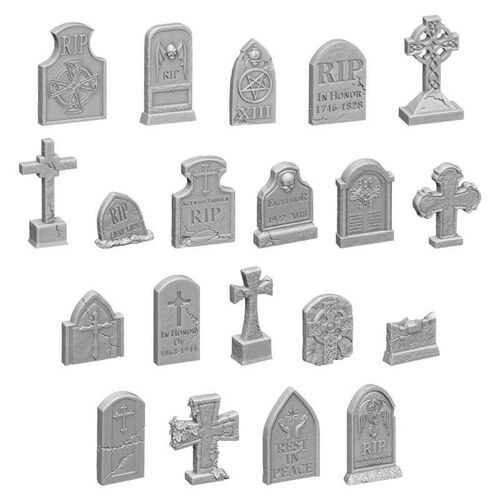Green Stuff World 2189 Tombstones (20 pcs)