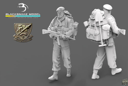 BlackSnake Model K-08 French WWII Commando Kieffer - Soldier 8 (1 figure)