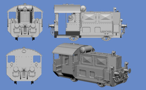 Germania-Figuren 72-WW2-1100 Reichsbahn KÖF II