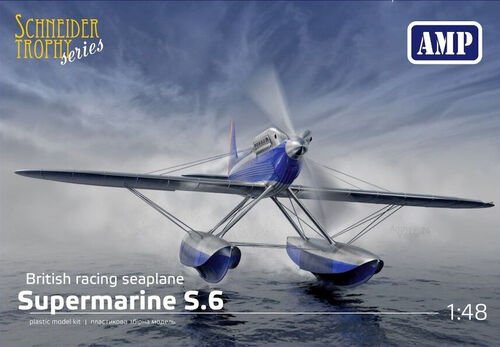 AMP 48025 British Racing Seaplane Supermarine S.6