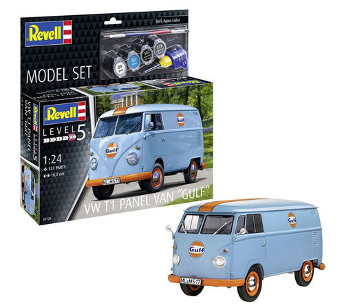Revell 67726 VW T1 Panel Van (Gulf Decoration) - Model Set