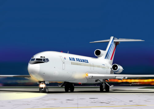 Mach2 GP111AF Boeing 727-200 Air France