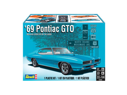 Monogram 4530 Pontiac GTO The Judge 2N1 1969