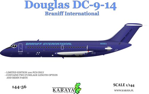 KARAYA 144-56 Douglas DC-9-14 Braniff International (N931EA)