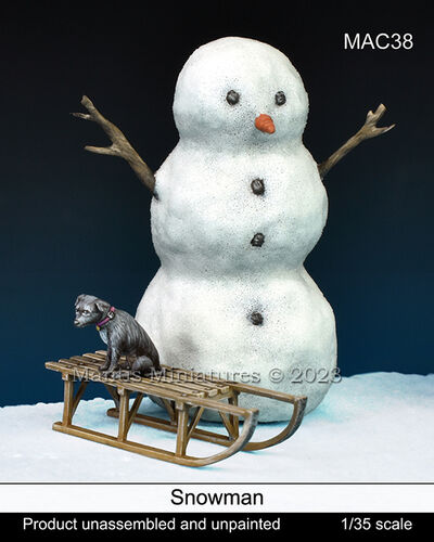 Mantis Miniatures MAC38 Snowman Set
