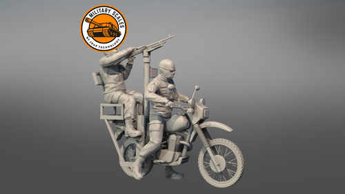 IDAP Technology PMI0346B Harley Davidson Enduro 500 With Motorcyclists