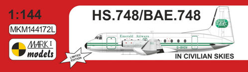 Mark I Models 144172 HS.748/BAE.748 In Civilian Skies