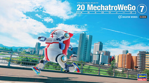 Hasegawa 64806 MechatroWeGo No. 7 Sports "JPN"