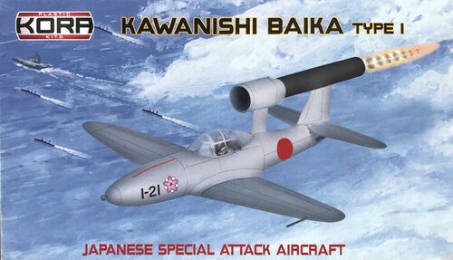 Kora Models KPK72141 Kawanishi Baika Type I - Japanese Special Attack Aircraft