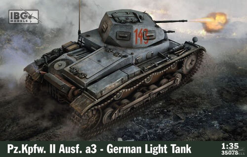 IBG 35078 Pz.Kpfw. II Ausf. a3 - German Light Tank