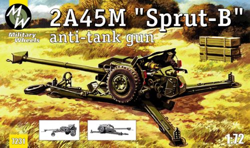 Military Wheels 7231 2A45M "Sprut-B" Anti-tank Gun