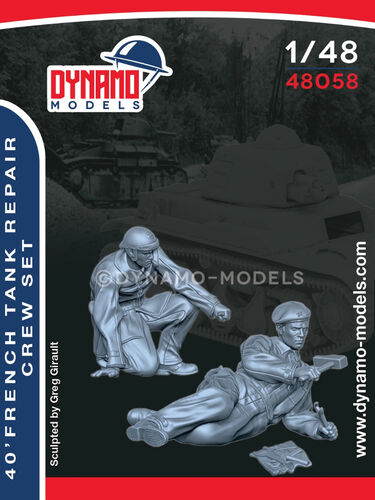 Dynamo-Models 48058 '40 - French Tank Repair Crew Set