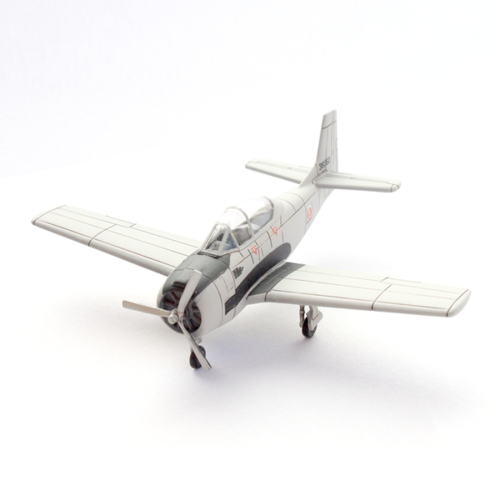 Miniwing 319 North American T-28 B Trojan Laos Air Force (1 plastic kit - 1 decal version)
