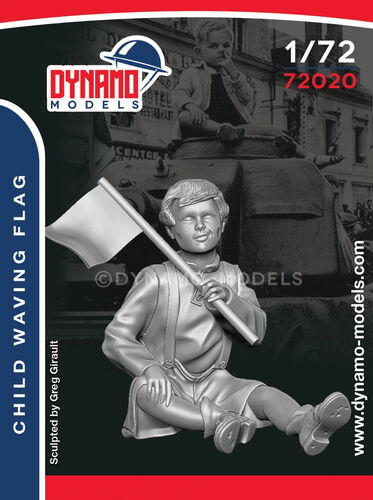 Dynamo-Models 72020 Child Waving Flag