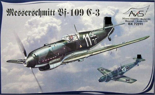 Avis 72011 Messerschmitt Bf-109 C-3